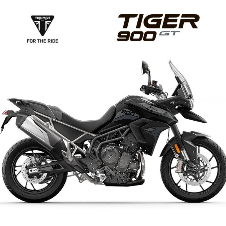 Tiger 900 GT low seat cierny - Motocorse